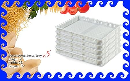 Amazon.com: Plastic Pasta Drying Rack Drying Tray for Extruders and ...