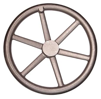 18.00" Dia. X 3 7/8", 6 Spoke Dished/Offset, Blank, Cast Iron ...
