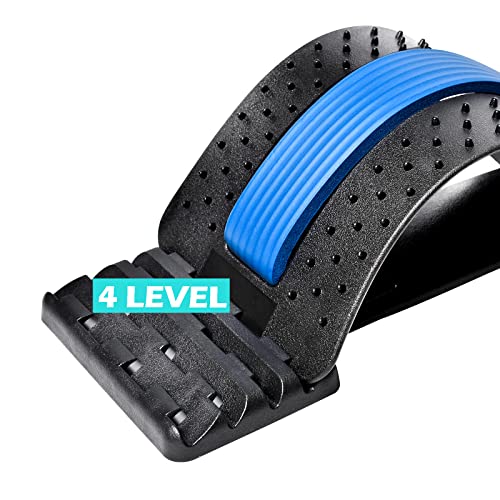Back Cracker, (4 Level) Back Cracking Device, Back Stretcher ...