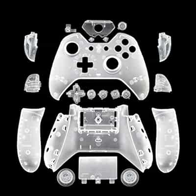 Amazon.com: （Clear）Replacement Complete Full Housing Shell Case Cover ...