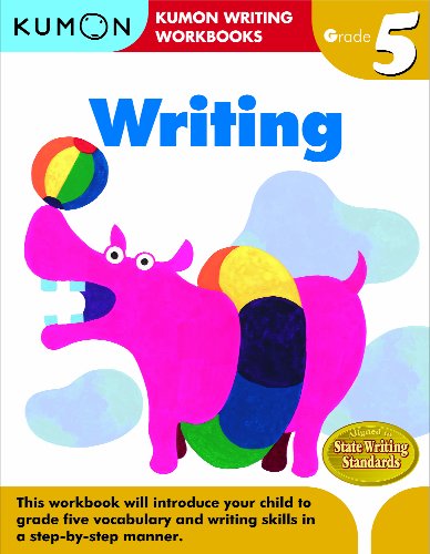 Grade 5 Writing Kumon Writing Workbooks Paperback Illustrated June 