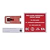 10 Sets Fire Alarm Locks, Work to Prevent Accidental Shutdown, Lockout ...