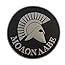 ACU Gray Spartan Helmet WITH YOUR SHIELD OR ON IT PVC 3D Gummi Touch ...
