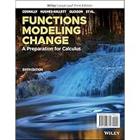 Functions Modeling Change: A Preparation for Calculus: Connally, Eric, Hughes-Hallett, Deborah ...