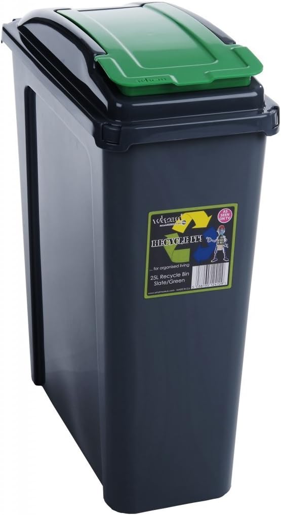 Funky Swing Bins for kitchen, Recycling Bin, Dustbin with Lids, Extra ...
