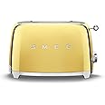 Amazon.com: SMEG 2 Slice Retro Toaster (Gold): Home & Kitchen