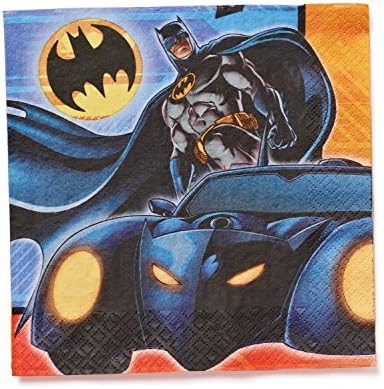American Greetings Batman Party Supplies, Paper Lunch Napkins (16-Count ...