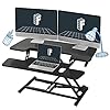 FLEXISPOT 35in Standing Desk Converter Height Adjustable Sit to Stand ...