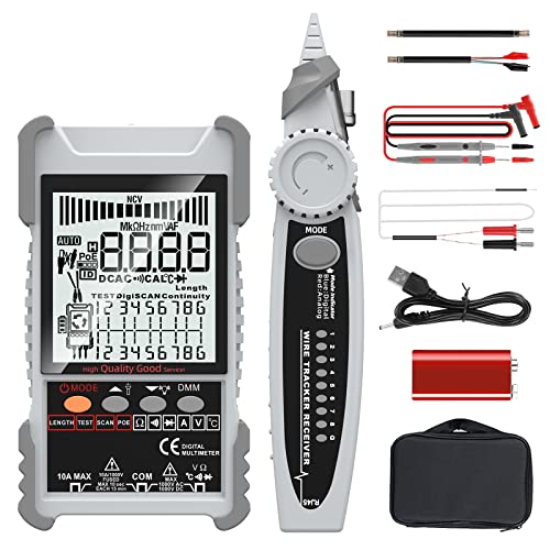 Seesii 2 in 1 Network Cable Tester & Digital Multimeter ...