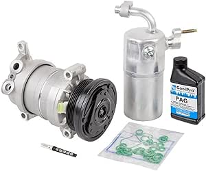 Amazon.com: AC Compressor & A/C Repair Kit For Chevy Silverado GMC ...