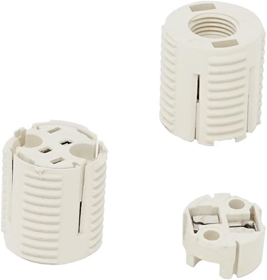 Socket for Low-Voltage Halogen Light Bulbs Pack of 2 G4/GU4/GZ4/GX5.3 ...