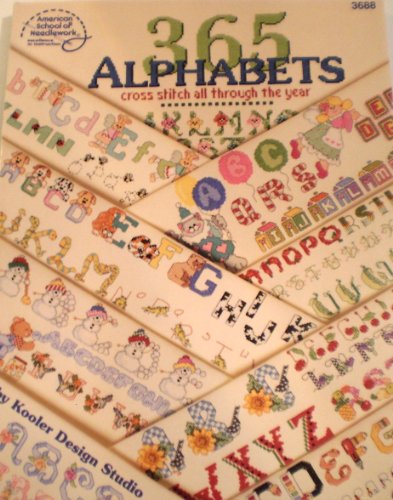 365 Alphabets: Cross Stitch All Through the Year: Kooler Design Studio ...
