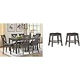 Amazon.com - Signature Design by Ashley Caitbrook 7 Piece Rustic Dining ...