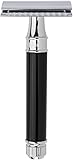 Edwin Jagger Imitation Ebony Double Edge Safety Razor (DE86): Amazon.co ...