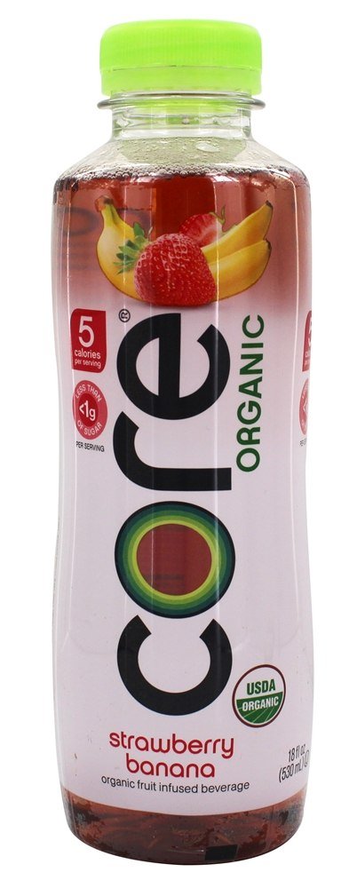 Amazon.com : Core Organic Fruit Infused Beverage, Peach Mango, 18 oz ...
