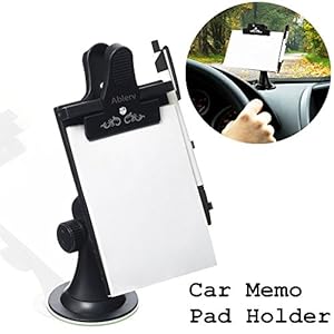 Amazon.com : Multifunctional Car Memo Pad Holder, Ablerv Premium ...