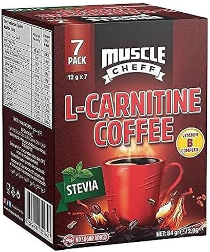 L-Carnitine Coffee Muscle Cheff (7pack in box) (12 x 7) (84gm) price in ...