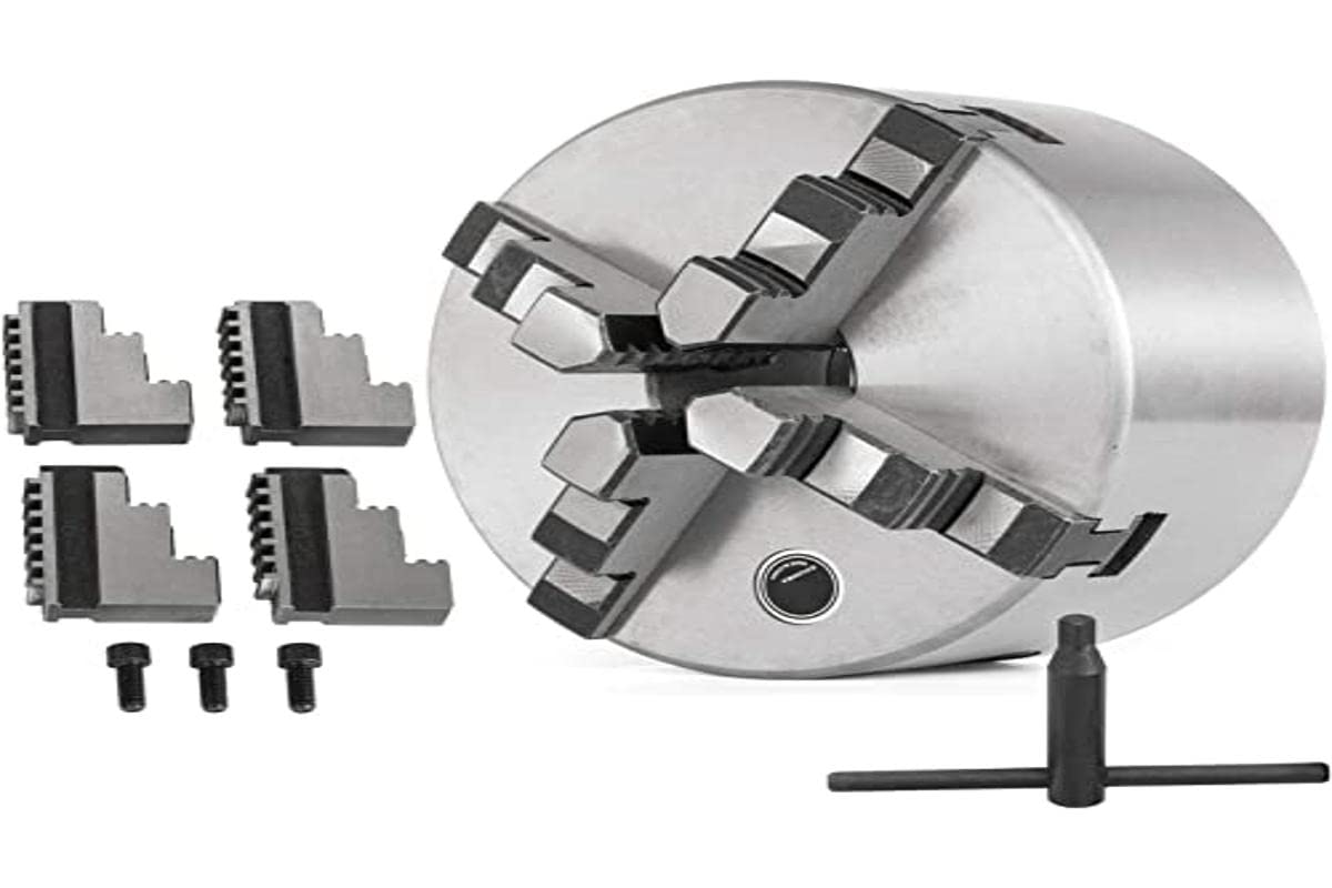 Mua Mophorn Lathe Chuck K12-160 6 Inch 4-Jaw,Mini Lathe Chuck Quality ...