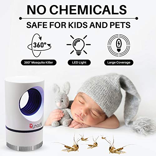 RUNADI Mosquito Killer - Indoor Insect Killer for Mosquitoes, Fruit ...