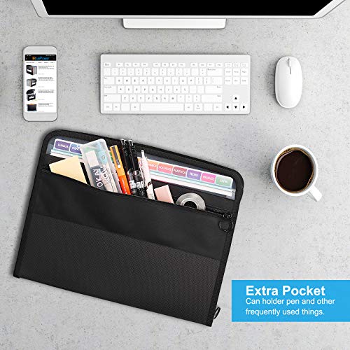 Thinktex 13 Pockets Expanding File Folder With Zipper Closure Letter A4 Accordion Document