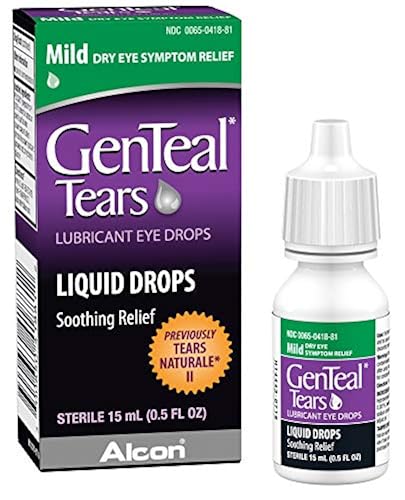 GenTeal Tears Lubricant Eye Drops, Mild Liquid Drops, 15-mL in Oman ...