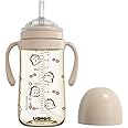 Amazon.com: UBMOM No-spill, Backflow prevention Sippy Cup with Straw, PPSU Learner Cup with ...