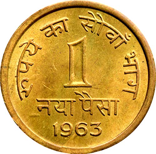 KEYAAN IMPEX Klowage-One Naya Paisa 1963 – Rare Coins Of India