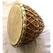 Amazon.com: Nagada, Hand Drum, Folk Musical Instrument Of Rajasthan ...