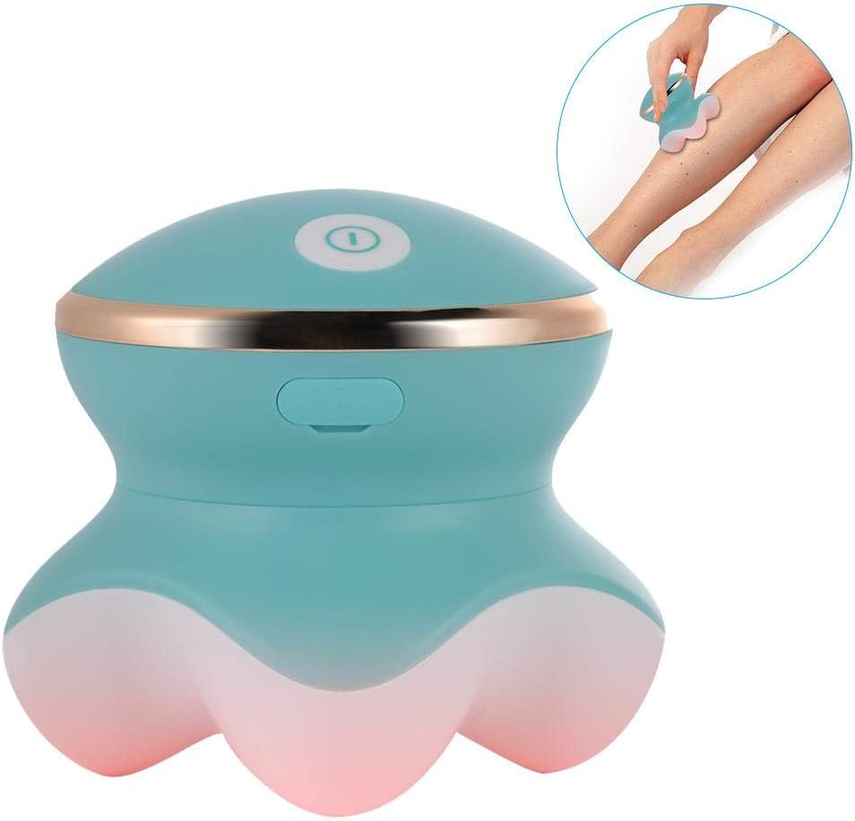 Mini USB Electric Massager, LED Rechargeable Vibrating Full Body ...