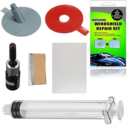 Windshield Repair Kit DIY Car Window Windscreen Glass Scratch Repair ...