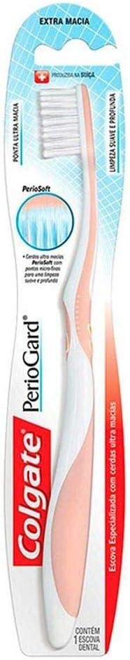 Escova Dental Colgate PerioGard 1unid: Amazon.com.br: hpc