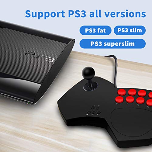 Arcade Fight Stick PC fightstick Multi-Function Joystick for PS3 Switch ...
