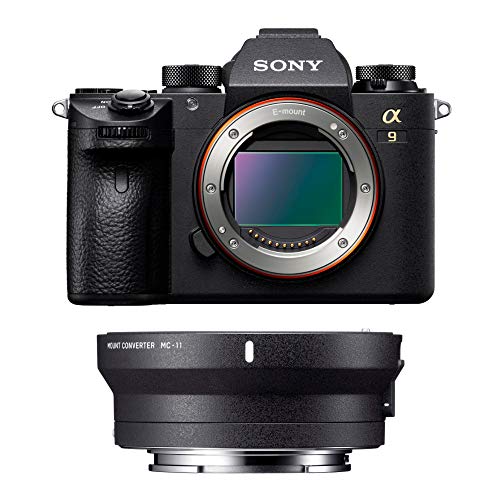 Sony Alpha a9 Mirrorless Full Frame Digital Camera Body with Sigma MC-11 Lens Mount Converter ...