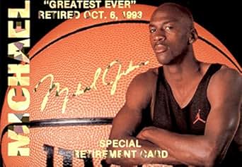 1993-94 Arena Sports Michael Jordan Special Retirement Basketball Card ...