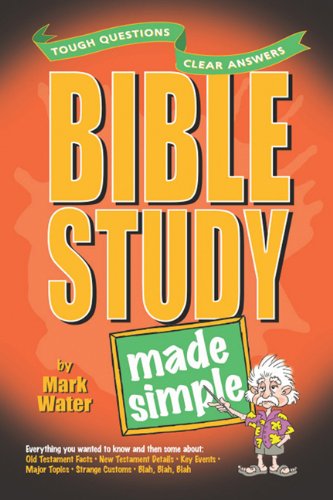 Bible Study Made Simple (Made Simple Series): Water, Mark ...