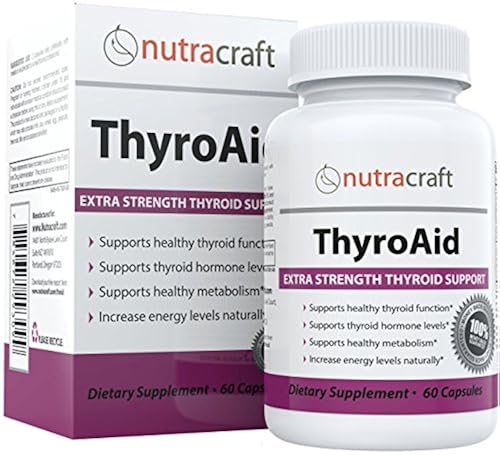 ThyroAid #1 Thyroid Support Supplement | Natural Herbal Thyroid Formula ...