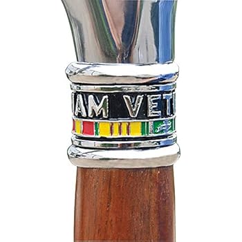 Amazon.com: Adjustable T Handle Walking Cane Vietnam Veteran: Health ...