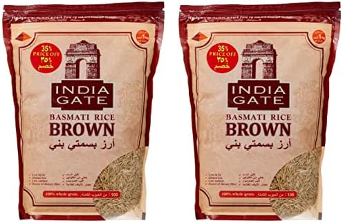 India Gate Brown Basmati Rice, 2 kg, 1168439 price in UAE | Amazon UAE ...