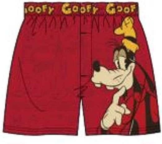 Disney Vintage Goofy Red Boxer.: Amazon.co.uk: Clothing