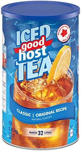 Good Host Iced Tea, Original Classic Natural Flavour, 2.35kg/5.2lbs ...