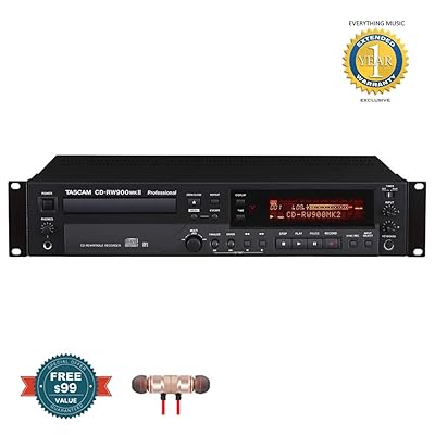 O Gravador de CD Raskmount Profissional Tascam CD-RW900MKII O Player