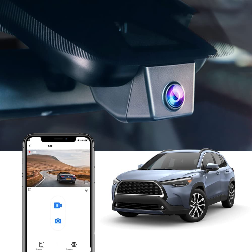 Mua Fitcamx 4K Dash Cam Fits Toyota Corolla Cross 2022 Model Genuine ...
