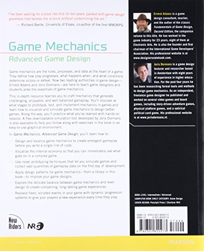 Game Mechanics: Advanced Game Design (Voices That Matter) | Pricepulse