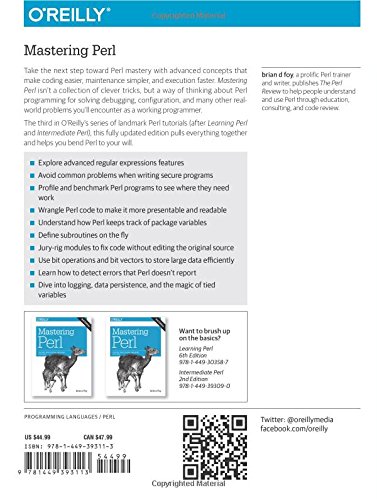Mastering Perl Creating Professional Programs With Perl Best Tech Deal And T Ideas