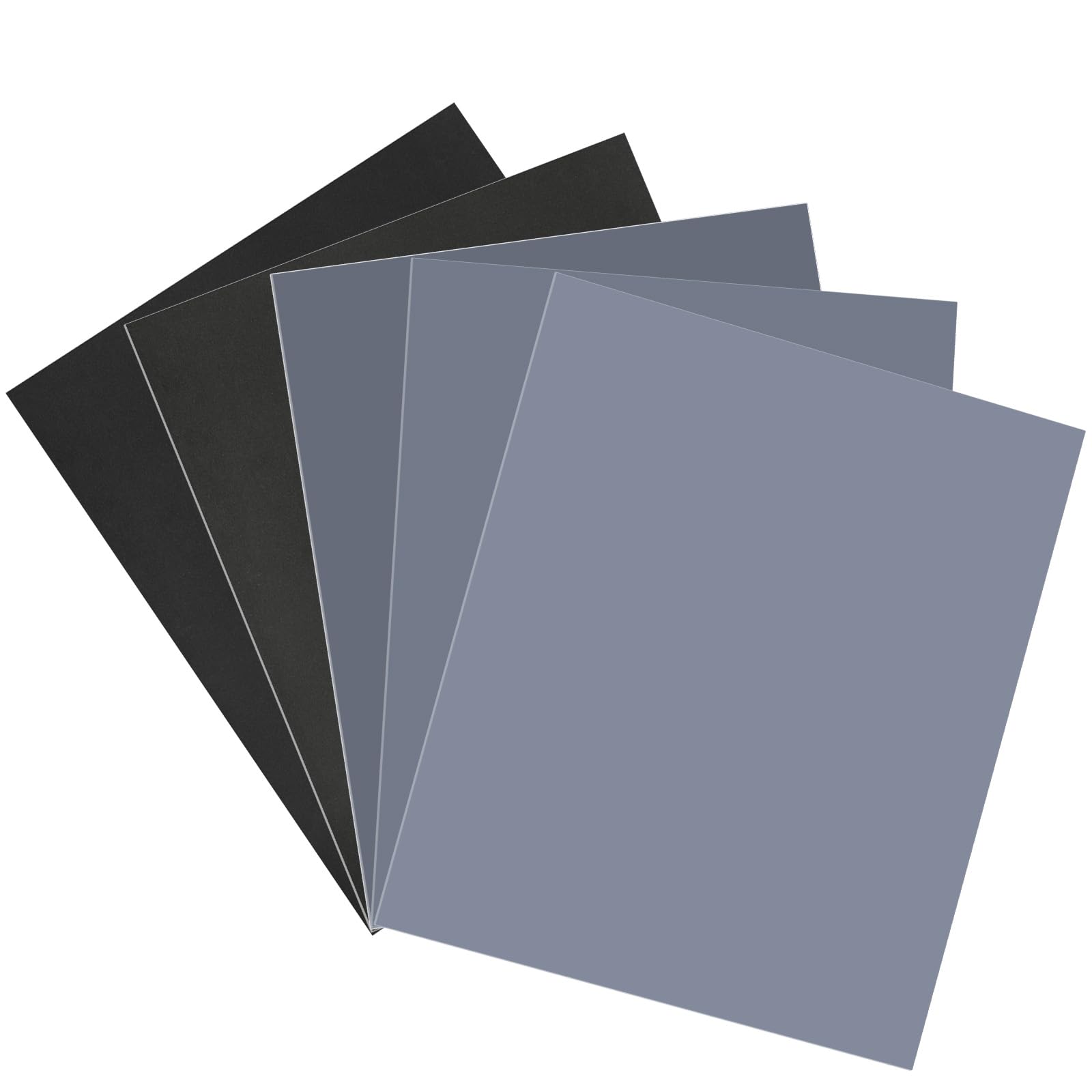 Shineboc Fine Sandpaper Assortment, 9 x 11 Inch Wet Dry Sand Paper ...