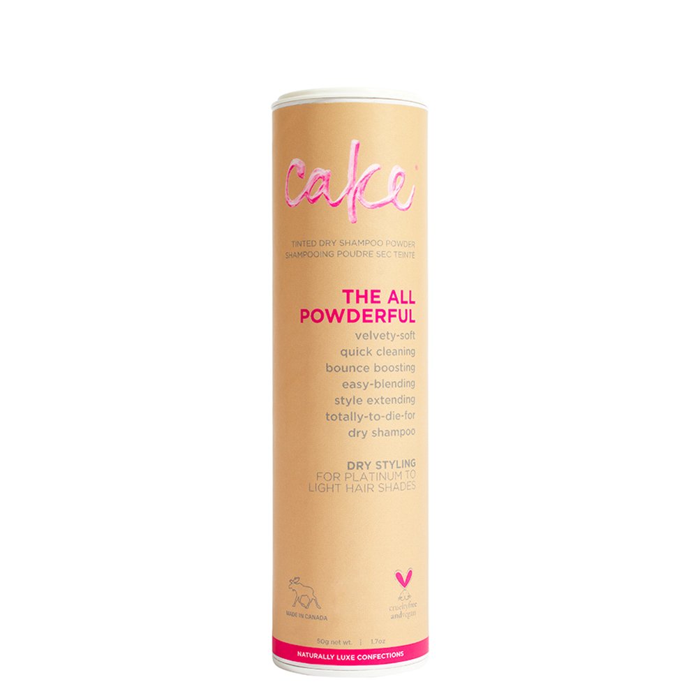 Cake Beauty Satin Sugar Dry Shampoo and Body Powder for Lighter Hues ...