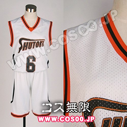 [cospay]黒子のバスケ風秀徳ユニフォーム白ver風コスプレ衣装 Kuroko`s Basketball風Shutoku High ...