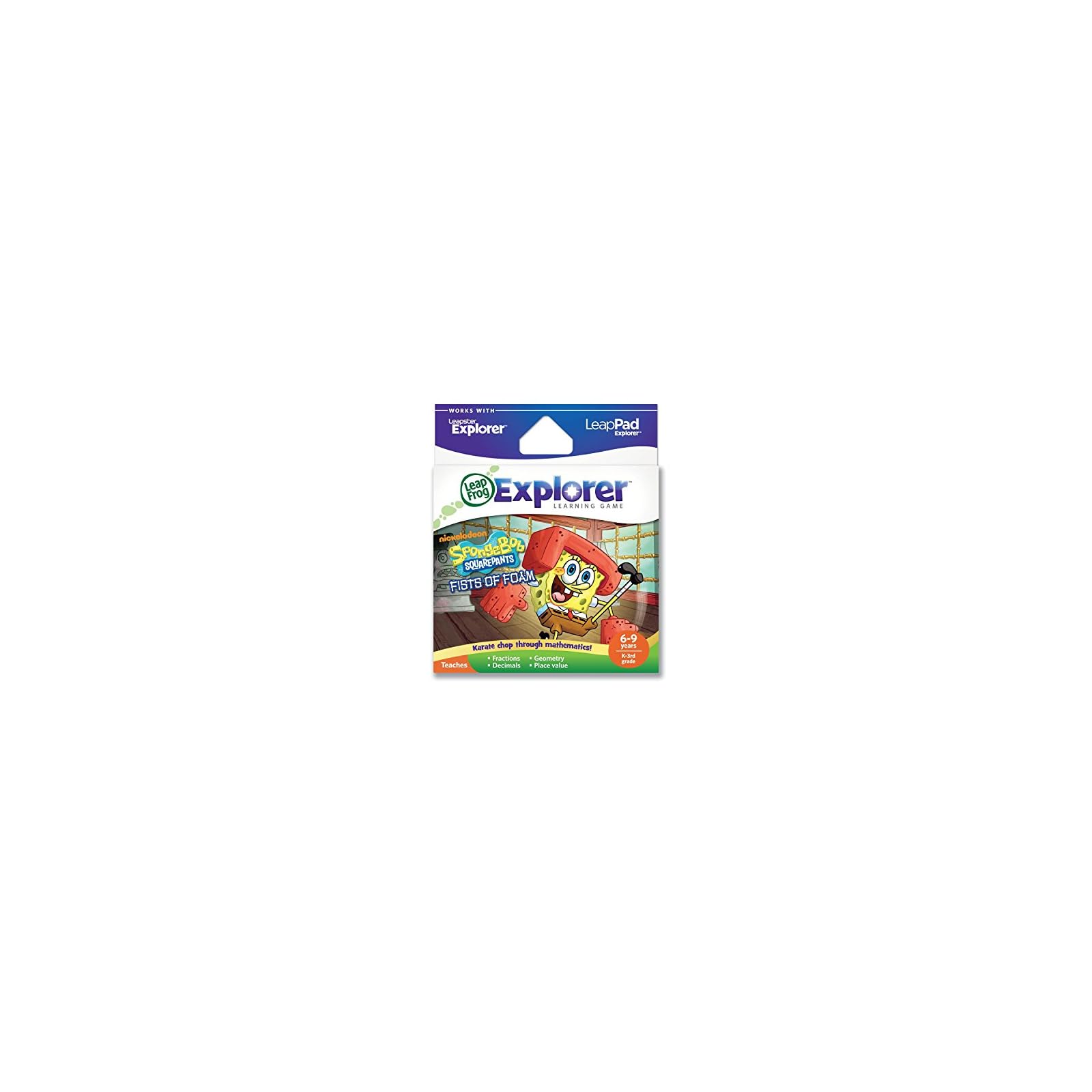 LeapFrog SpongeBob SquarePants Fists of Foam Learning Game (works with ...