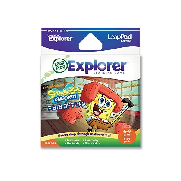 LeapFrog SpongeBob SquarePants Fists of Foam Learning Game (works with ...