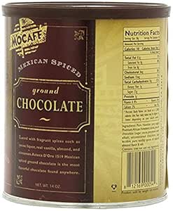 Amazon.com : MOCAFE Azteca D'oro 1519 Mexican Spiced Ground Chocolate ...